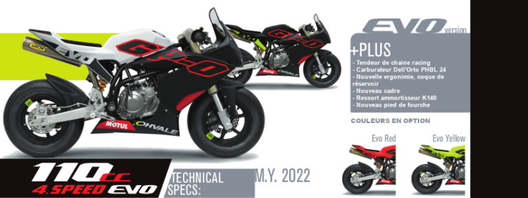 GP-0 110 4 vitesses Evo – Ohvale France